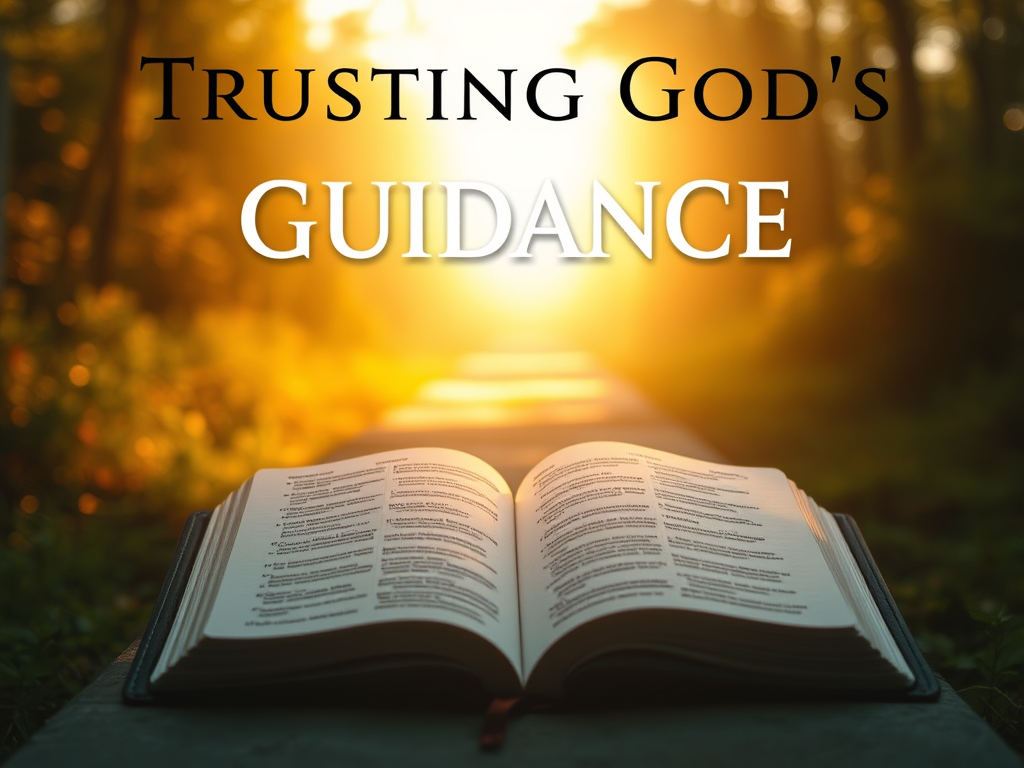 Trusting God’s Guidance – Grow Stronger Roots