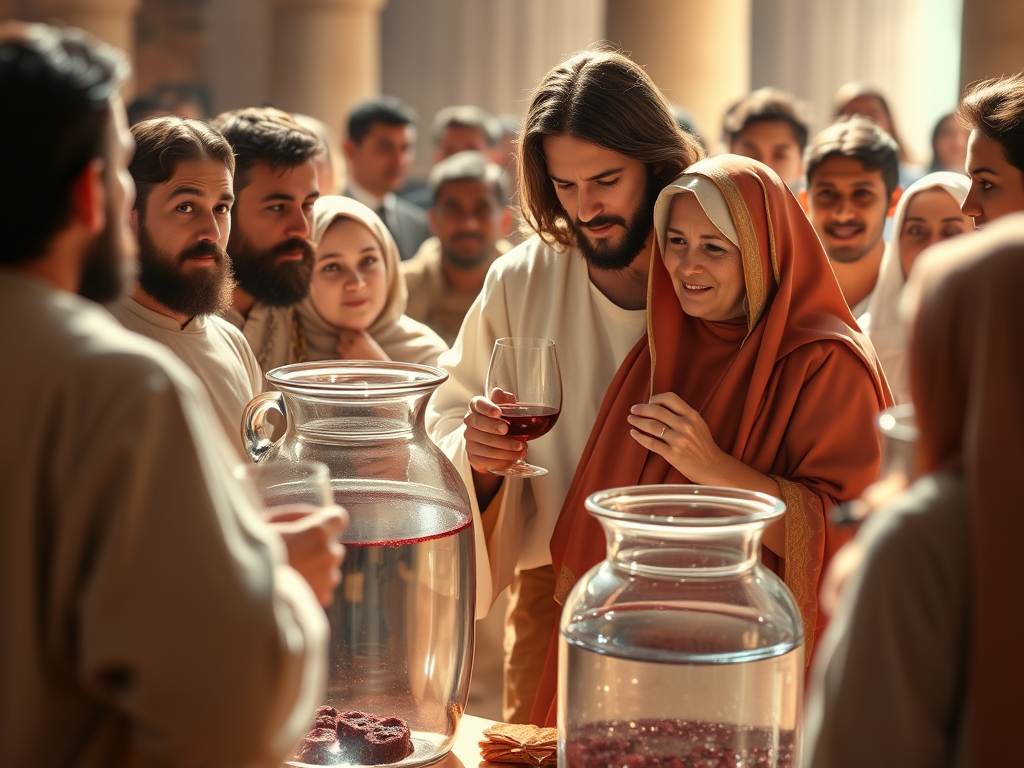 The First Miracle of Jesus: Turning Water into Wine – Grow Stronger Roots