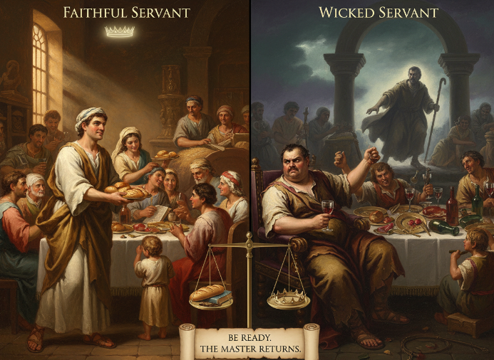 The Parable of the Faithful and Evil Servant: A Call to Steadfast ...